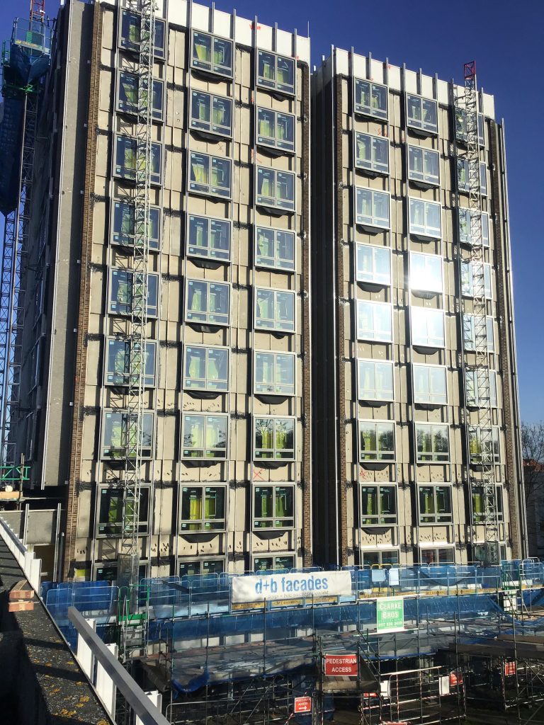 Residential - Rainscreen Cladding - Tower Block Refurbishment