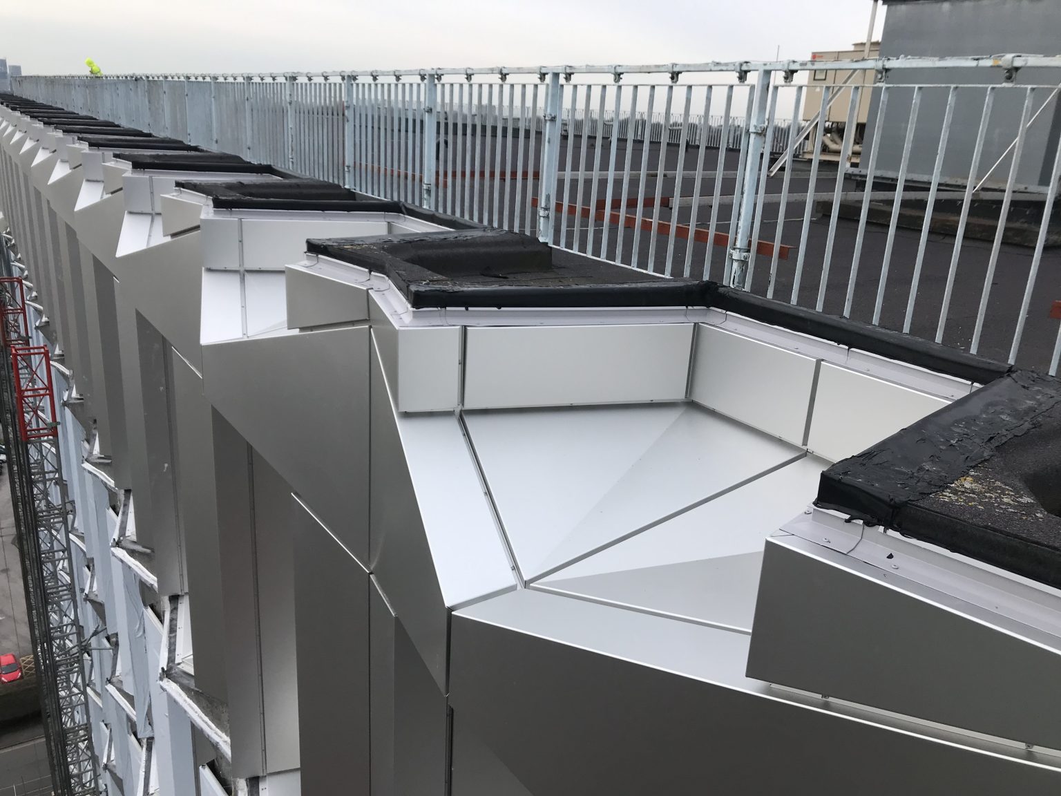 Hexagon Tower, Manchester - Aluminium Rainscreen Overcladding Specialist